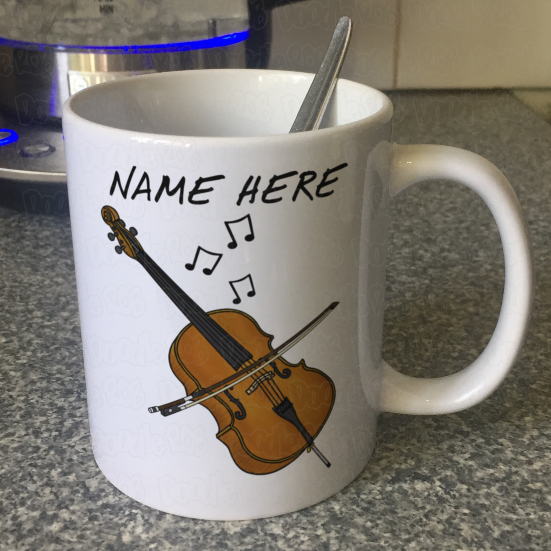 Cello Personalised Mug - Custom Gift For Cellist - Cello Teacher Mug ...