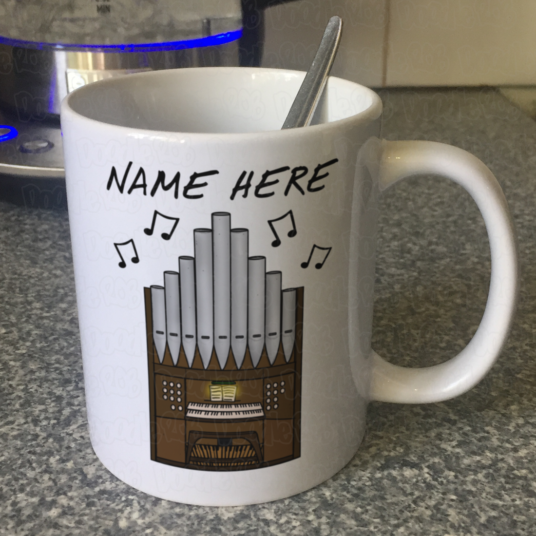 Church Organist Personalised Mug - Church Organ Mug - Organ Teacher Gi ...